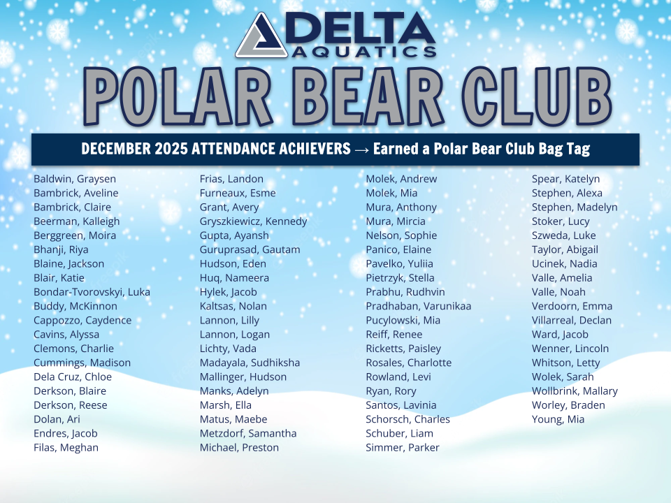 December Polar Bear Club Members